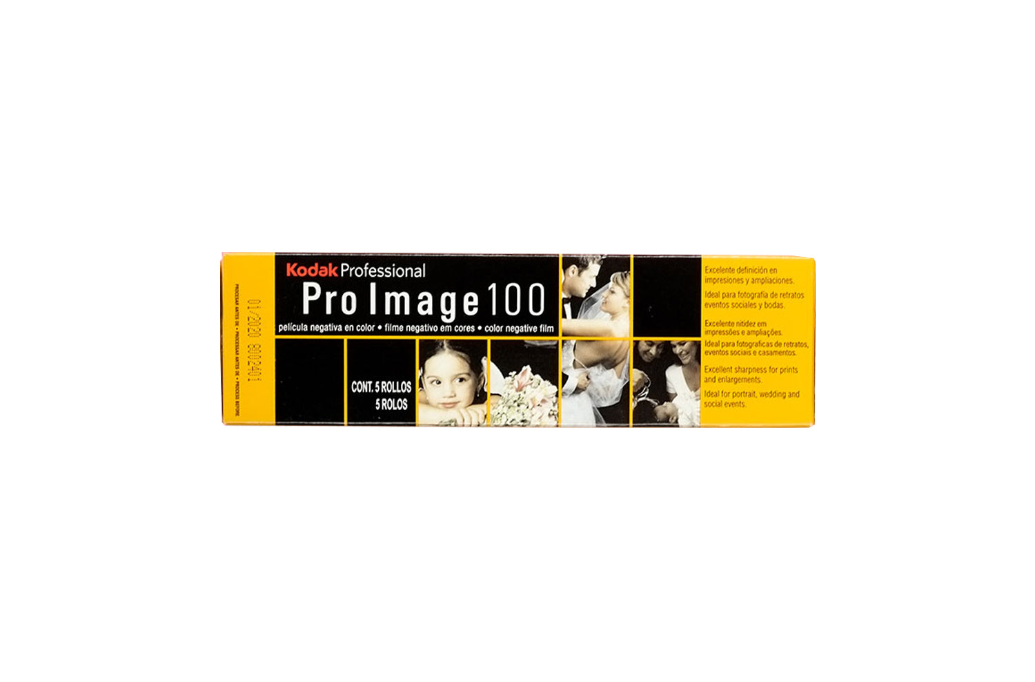 Kodak Pro Image 100 35mm - 5 Roll Pro-Pack